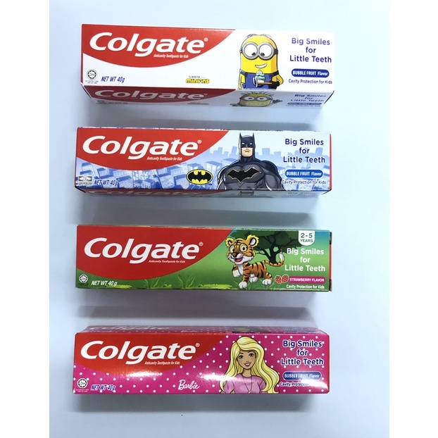 READY STOCK COLGATE children toothpaste bubble fruit flavor, strawberry ...