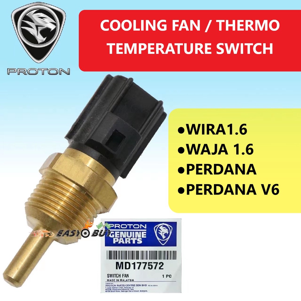 GENUINE PROTON COOLING FAN/THERMO TEMPERATURE SWITCH SENSOR - PROTON ...