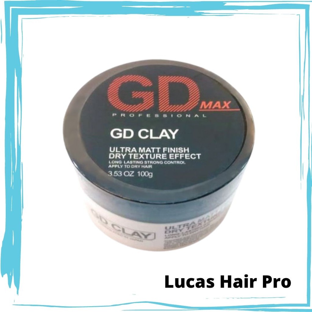 GD Max Professional Clay - 100g [READY STOCK] Formulated in JAPAN ...