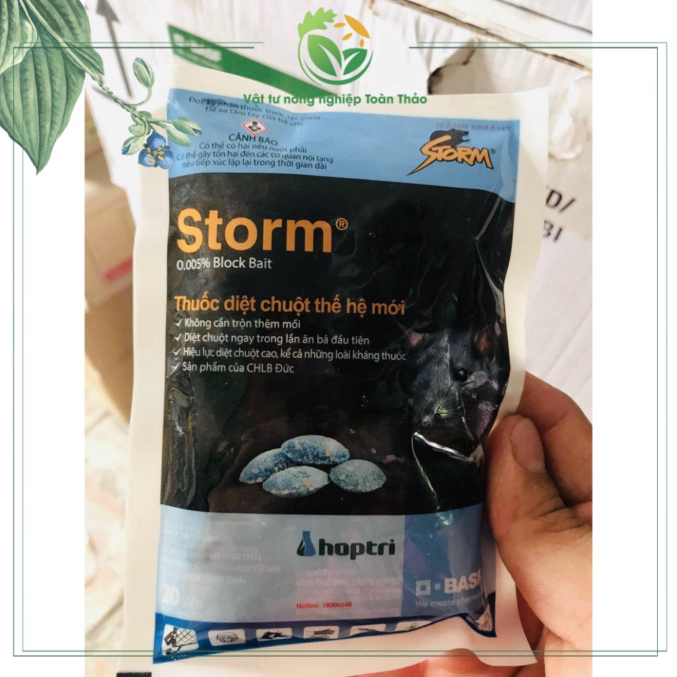 Storm new generation smart rat poison in tablet form (pack of 20 ...