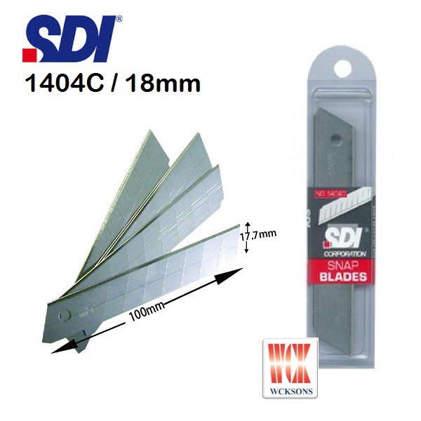 SDI CUTTER SNAP BLADES ( 1403C / 1404C ) | Shopee Malaysia
