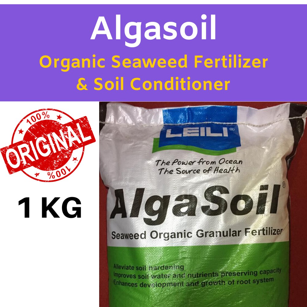 1KG ALGASOIL Organic Fertilizer LEILI Seaweed Fertilizer Alga Soil by ...