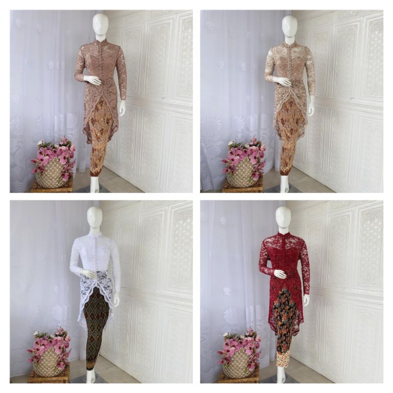 Kebaya nikah/kebaya/kebaya pagar ayu/kebaya Japanese/kebaya Party ...