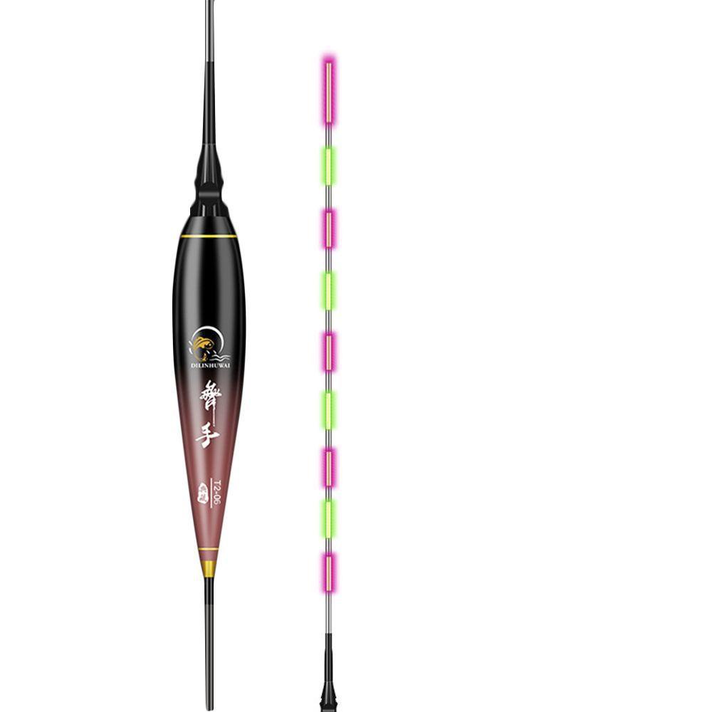 QQMALL Electric Fishing Float Night Fishing Fishing Tools Color Change ...