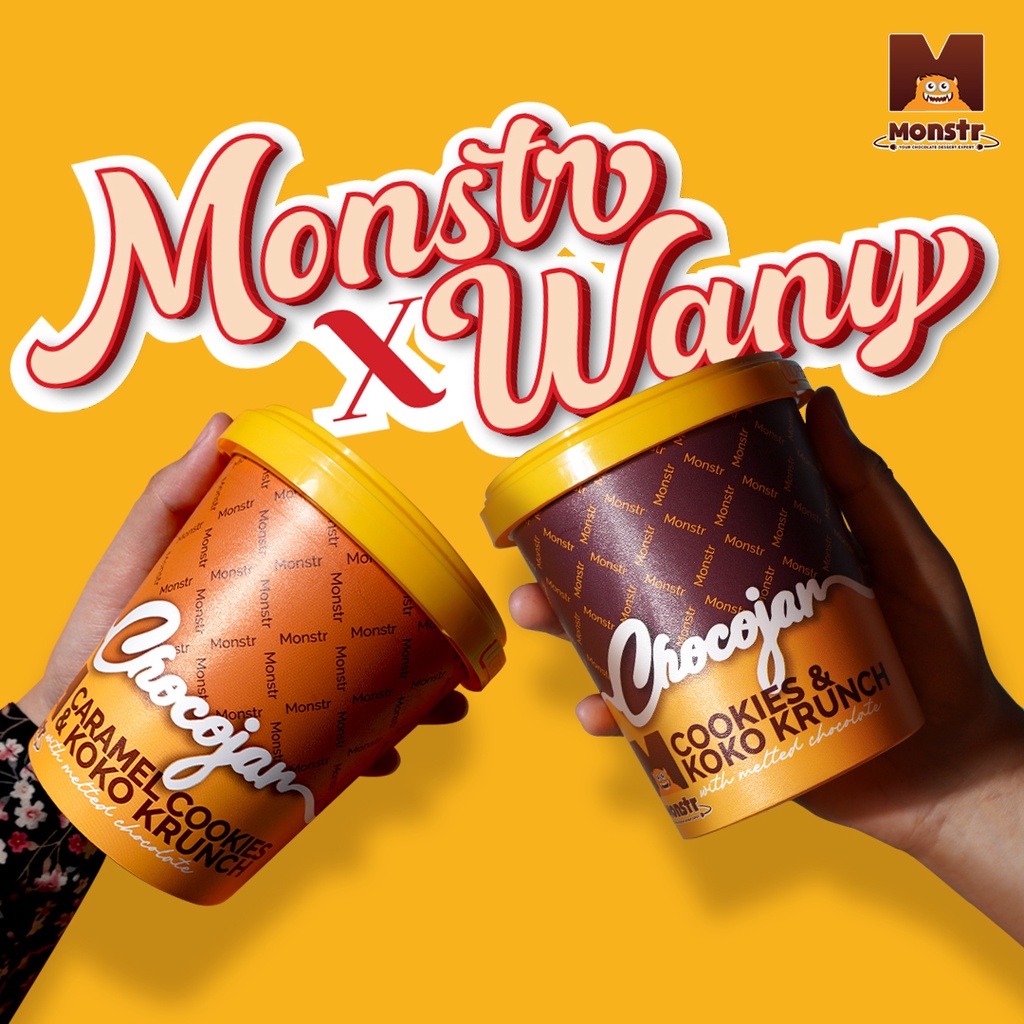 MONSTR Choco Jar - Baby Crunch Dark Chocolate | Redvelvet Bubble Rice ...