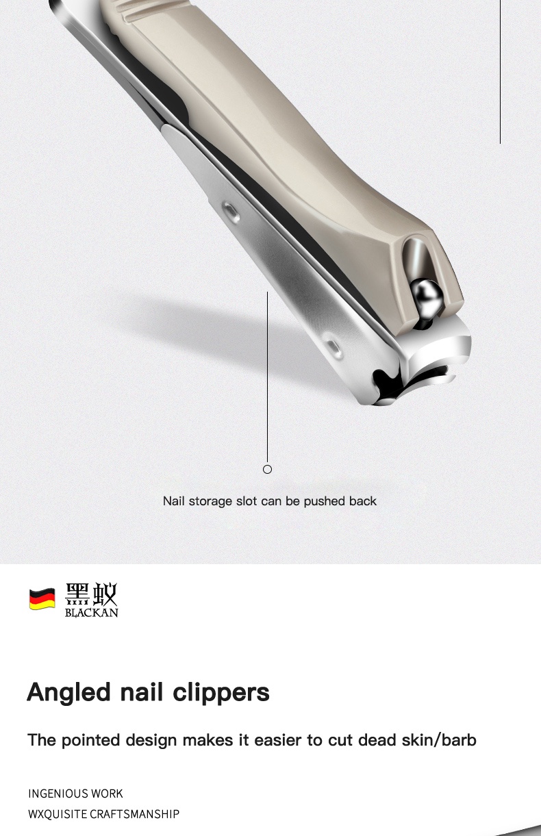 Nail clippers 8-piece set full set of nail clippers set box oblique ...