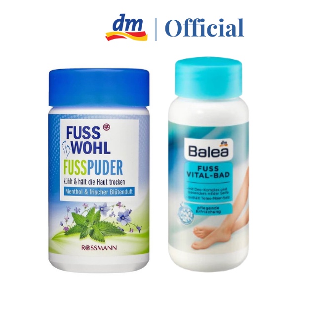 Balea - Fuss Wohl Foot Deodorant Powder 100g | Shopee Malaysia