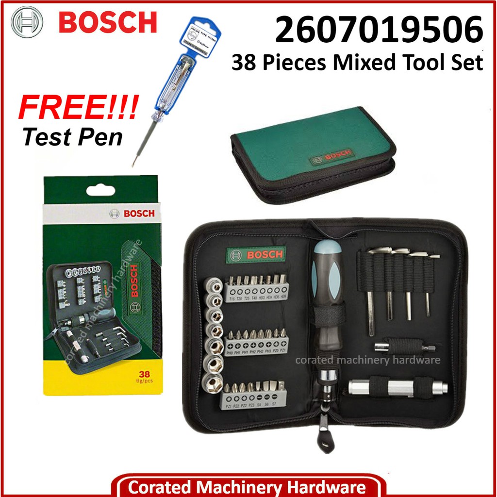 OFFER [LIMITED STOCK] Bosch 38piece Mixed Screwdriver & Socket Tools ...