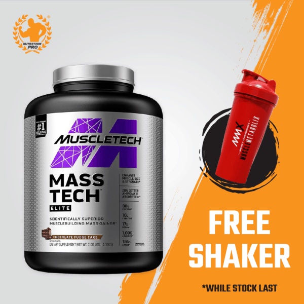 Muscletech Masstech Elite 7lbs + Weight Gainer + Increase Weight ...