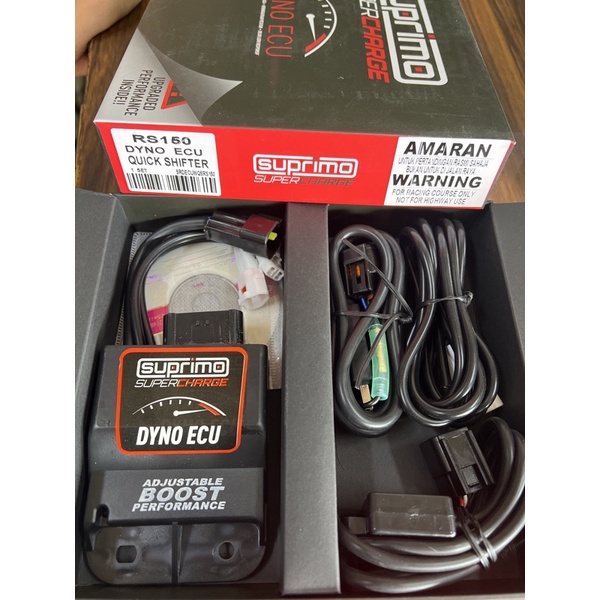 100% SUPRIMO (R) DYNO ECU WITH QUICK SHIFTER + AIR FUEL RATIO SENSOR ...