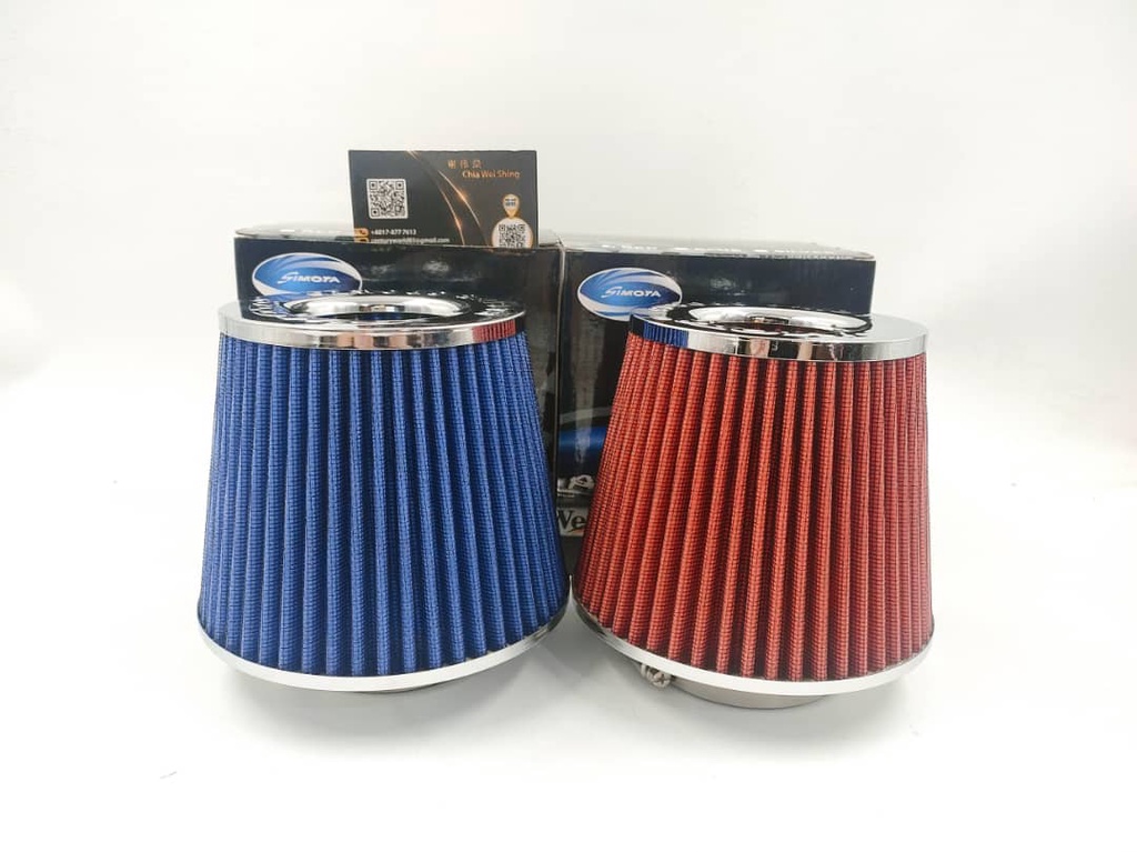 Simota High Flow Air Filter 2.5Inch 3Inch Open Pod Universal 3" 2.5" 2. ...