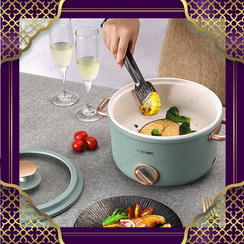 Large Capacity 2.5L Electric Cooker Pot Frying Pot Multi function ...