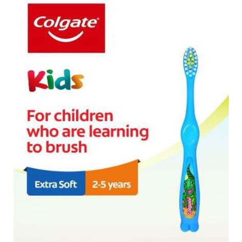 Colgate Kids Dinosaur Toothbrush 2-5 Years (Extra Soft) | Shopee Malaysia