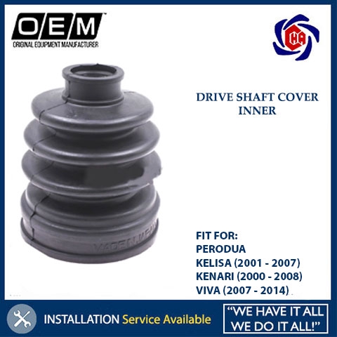 Perodua Kelisa Kenari Viva Drive Shaft Driveshaft Cover Boot INNER ...