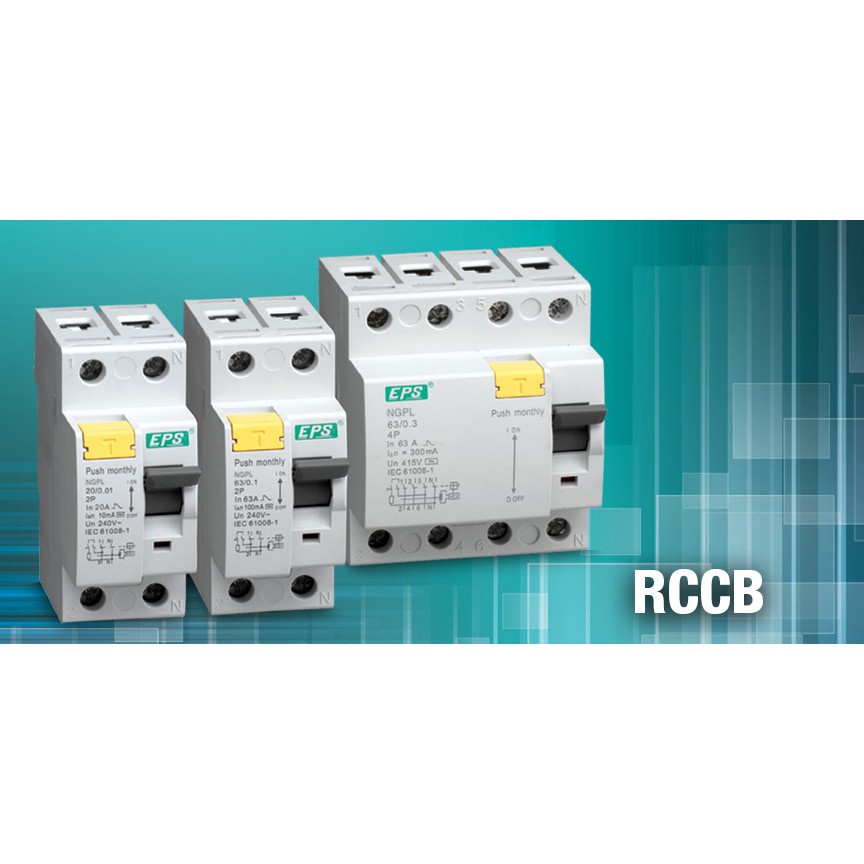 EPS Residual Current Circuit Breaker (RCCB / ELCB) | Shopee Malaysia