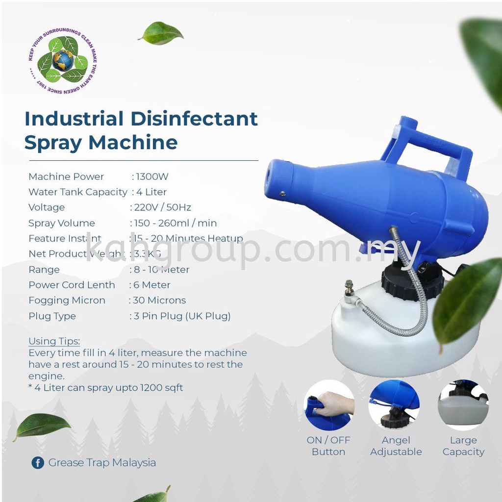 [READY STOCK] Industrial Disinfectant Spray Machine | Shopee Malaysia