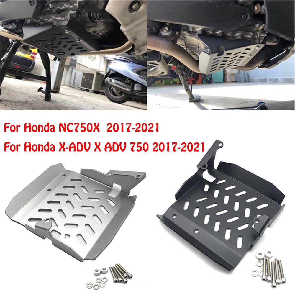 Motorcycle Stainless Steel Skid Plate Engine Protector Guard Chassis ...
