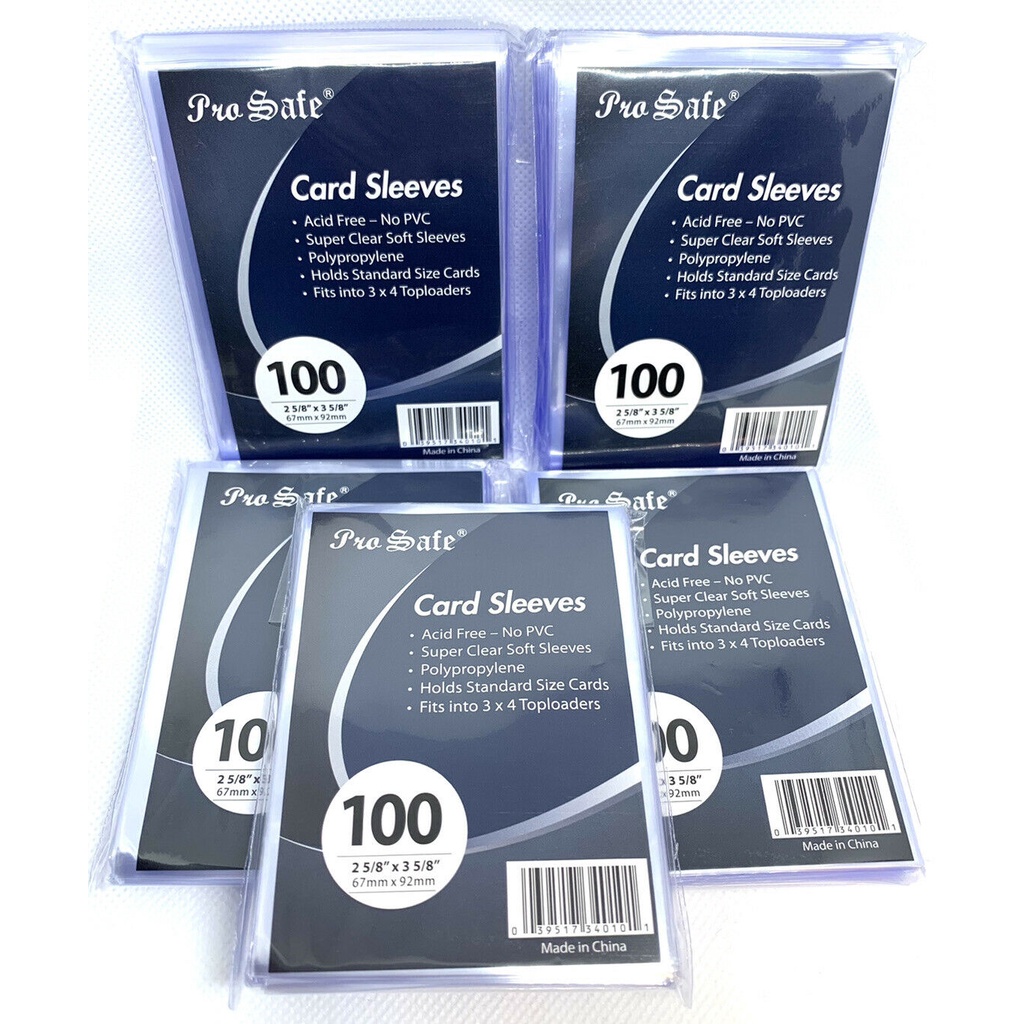 [Original] Pro Safe Card Sleeves (100 pc/ pack) | Shopee Malaysia