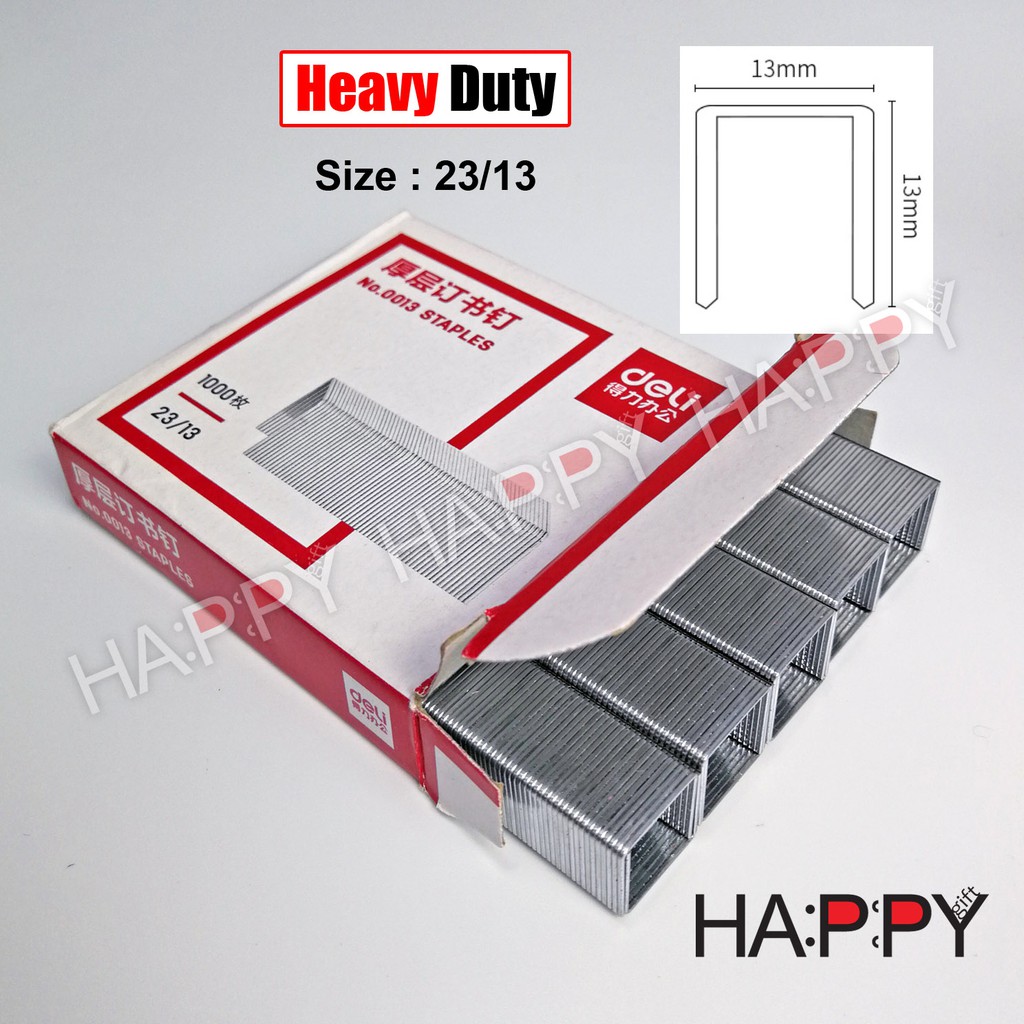 Staple / Stapler Bullets (size: 23/23, 23/13 , 23/10) Heavy Duty ...