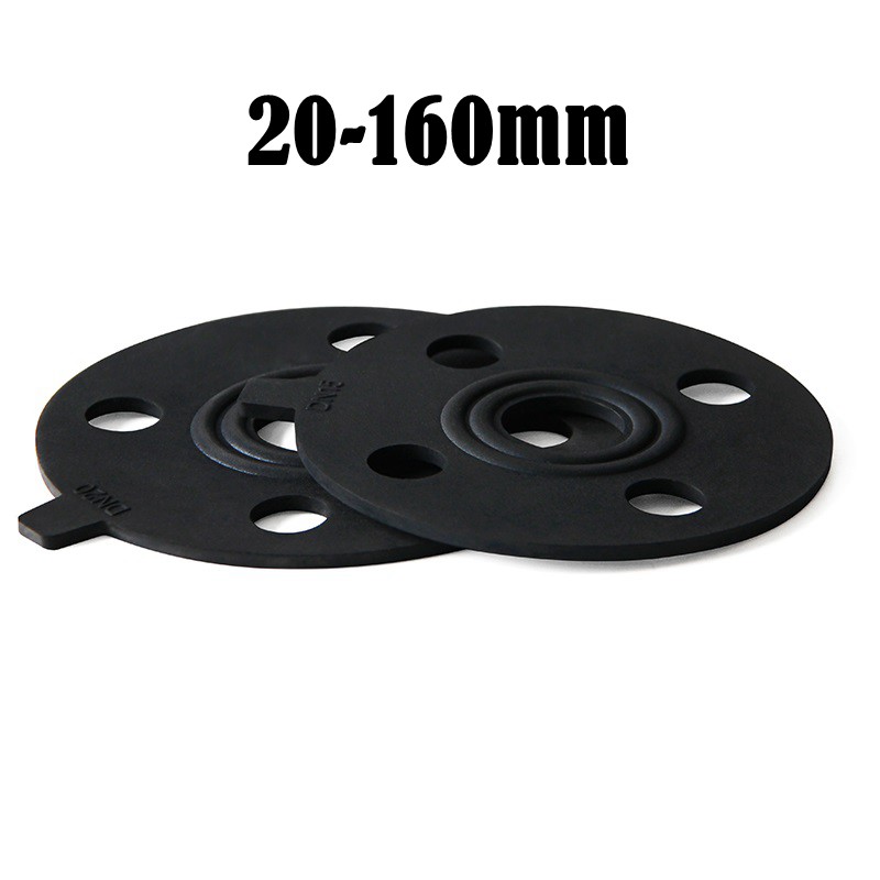 1pc 20-160mm PVC Flange Gasket Black Thickness Gaskets Various Size | Shopee Malaysia