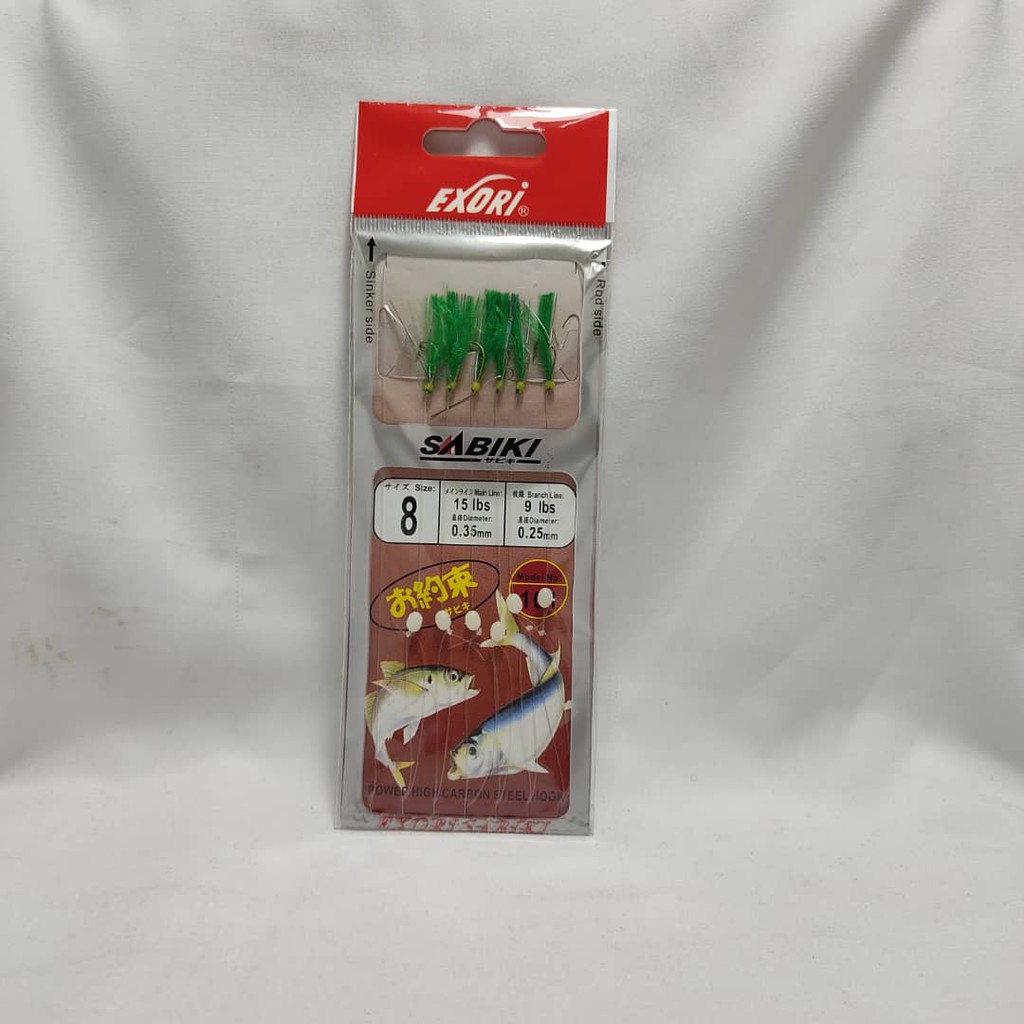 ORIGINAL EXORI SABIKI APPOLLO JIG 101 HOOK | Shopee Malaysia