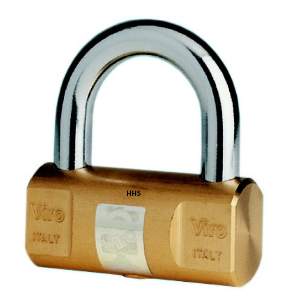 Viro Cylindrical Brass Padlock (100% Original Made in Italy) | Shopee ...