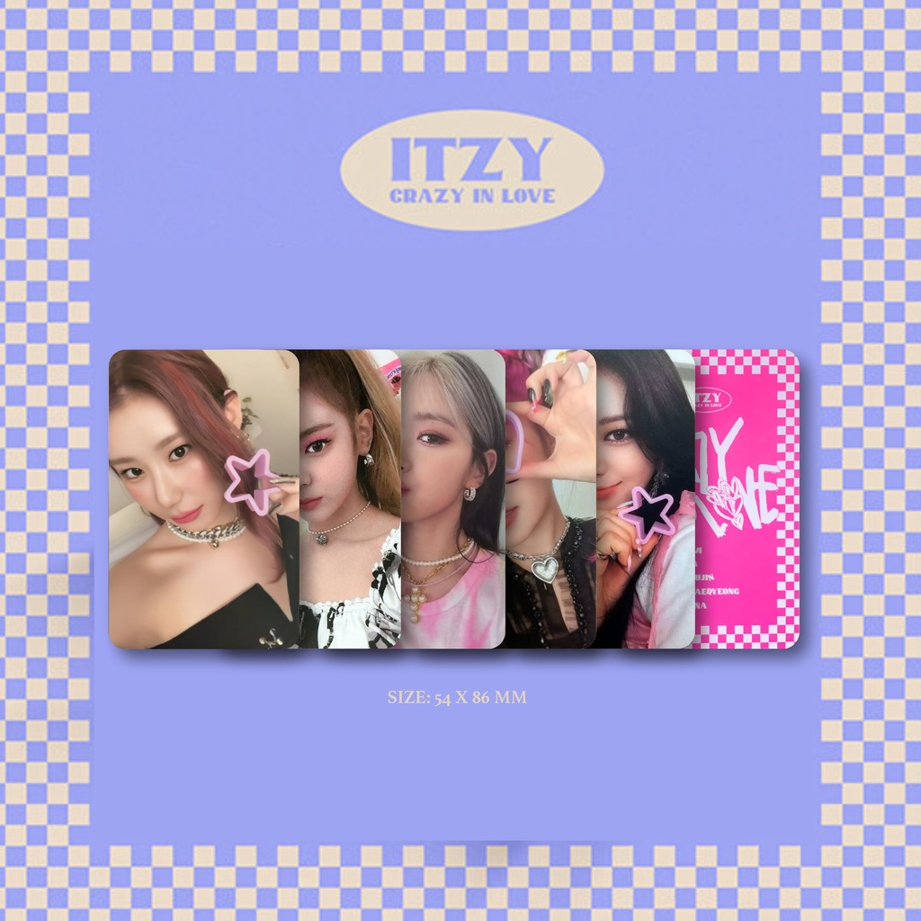 [Photocard] Itzy Crazy In Love - Shape Ver. | Shopee Malaysia
