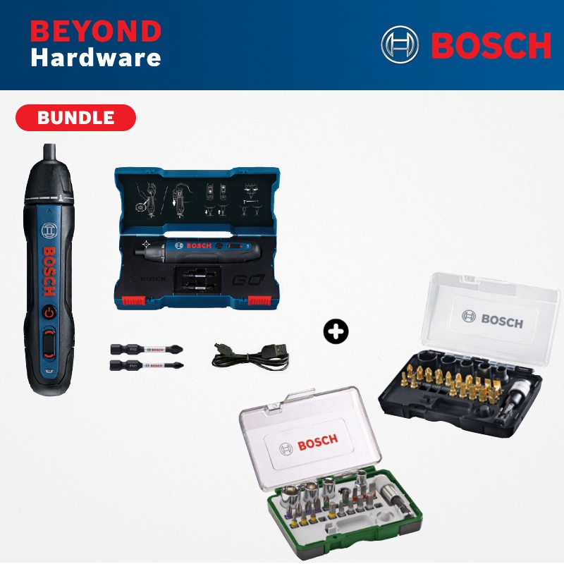 BOSCH [Bundle] GO 2 Solo Smart Screwdriver - 06019H21L1 + BOSCH ...