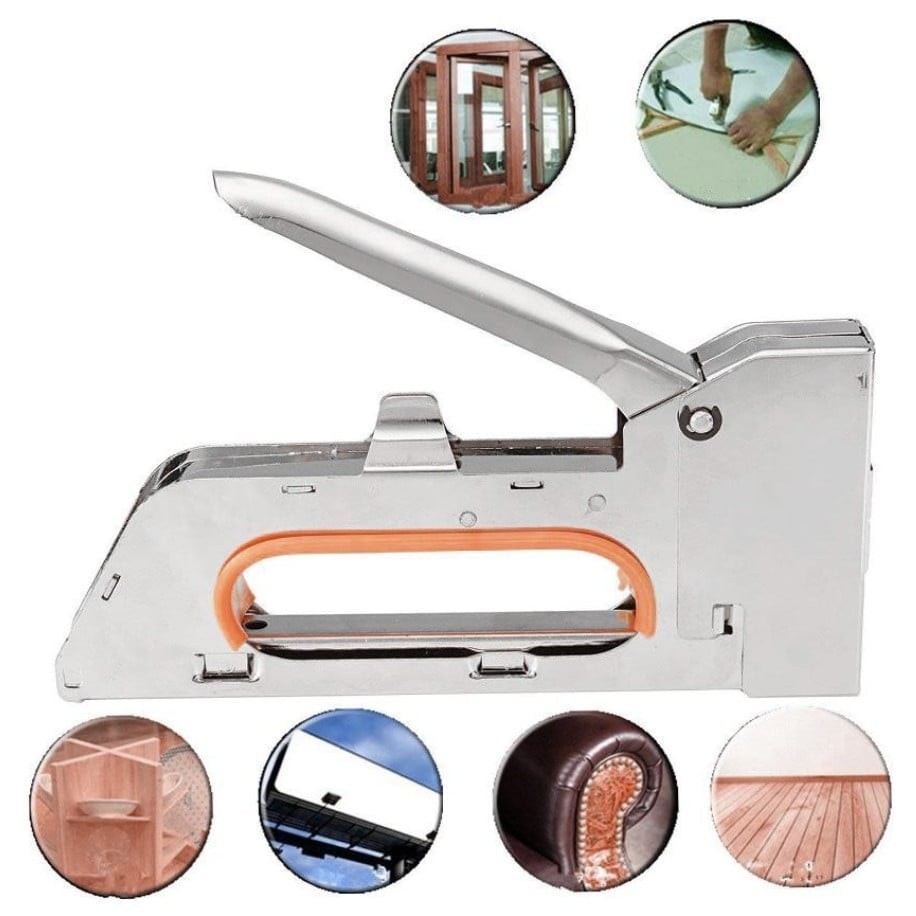 XX Mall R23 HEAVY DUTY METAL GUN TACKER STAPLE GUN STAPLER | Shopee ...