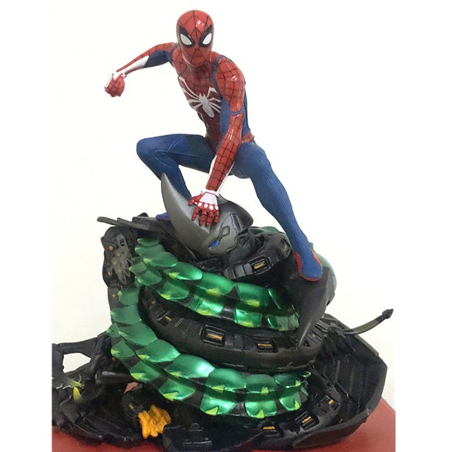 Marvel PS4 Spider-Man PVC Figure Statue Avengers Peter Parker Iron Man ...