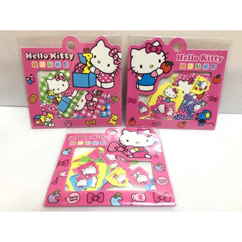 Hello Kitty Colorful Sticker Pack | Shopee Malaysia