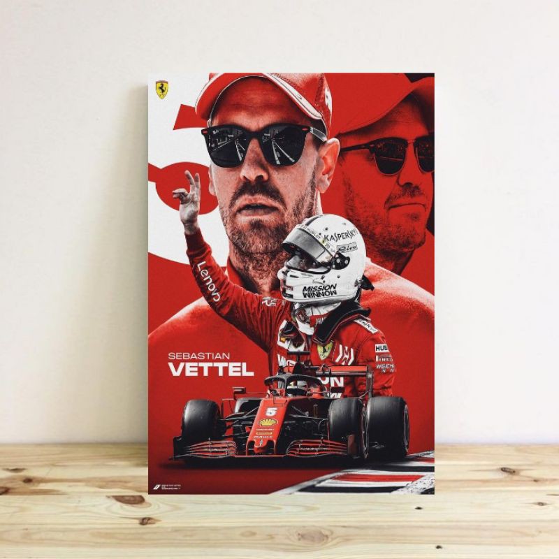 Formula 1 racing wall Poster/Size A3+/Without frame. | Shopee Malaysia