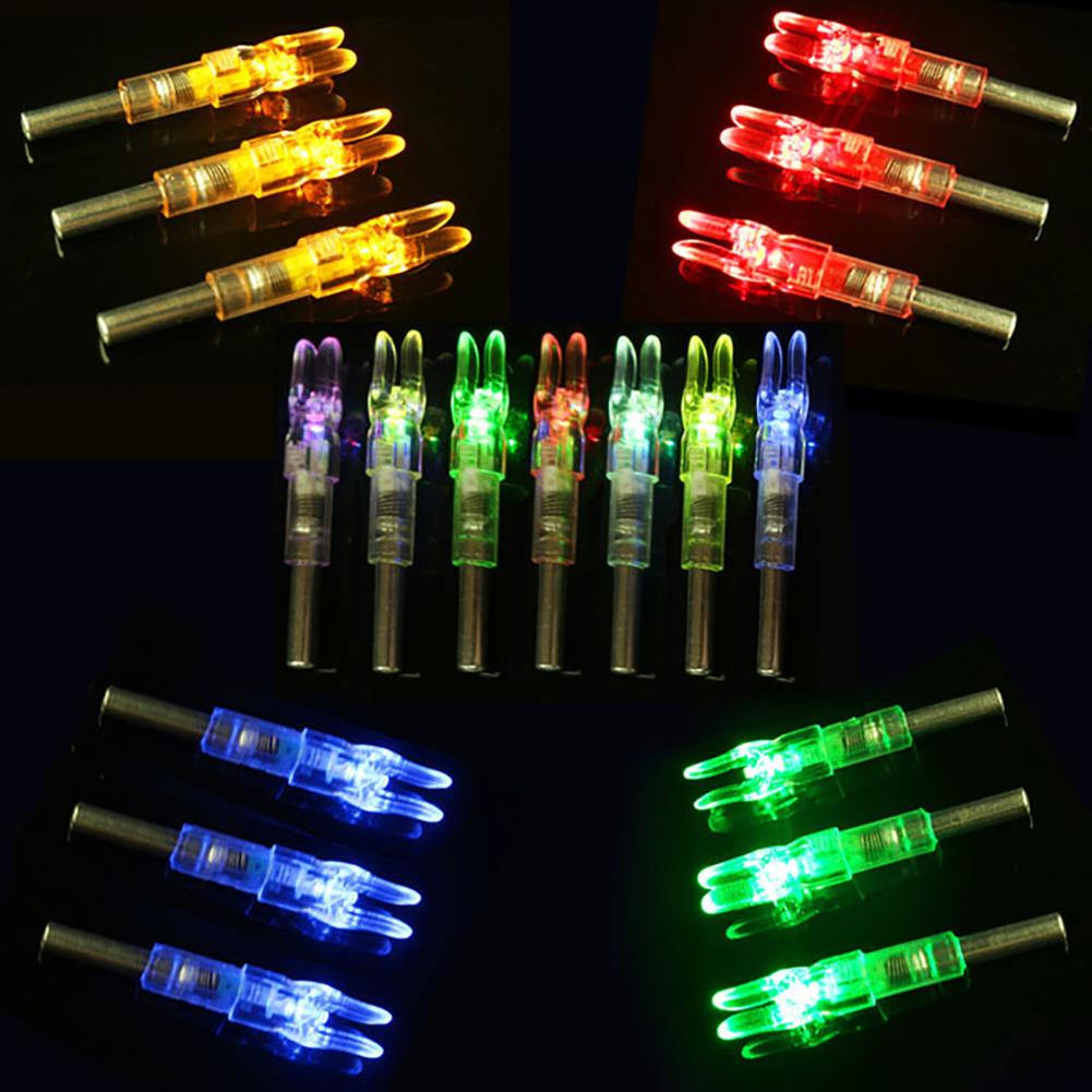 SALECG 3pcs Hunting Shooting Automatically Luminous Lighted Bow LED ...