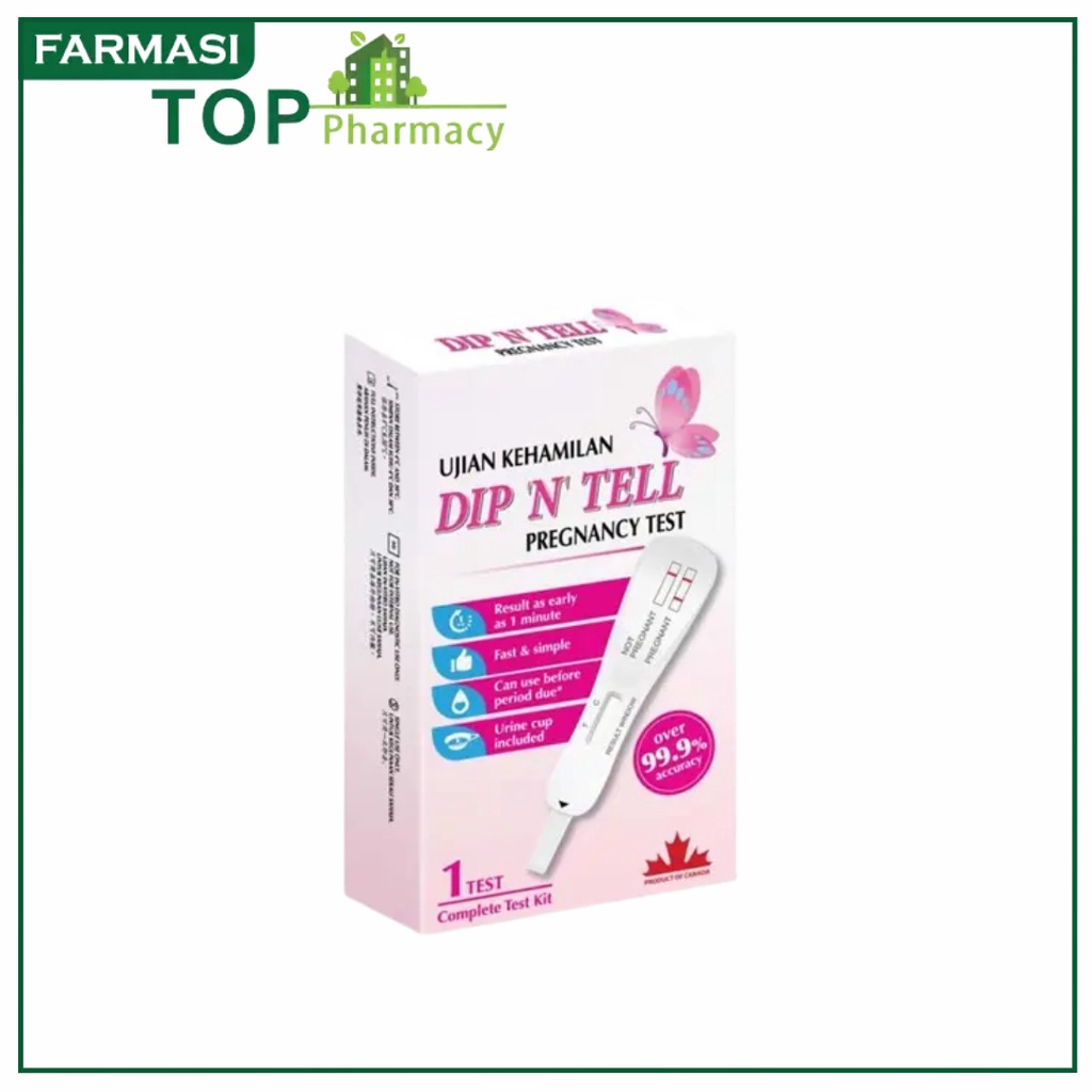 DIP N TELL PREGNANCY TEST 1'S / 2'S | Shopee Malaysia