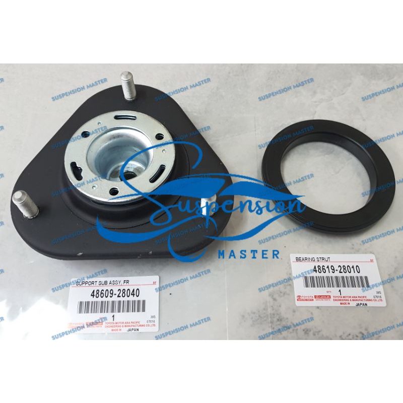 4 IN 1 SET - FRONT ABSORBER MOUNTING/BEARING/SET- TOYOTA ESTIMA ACR50 ...