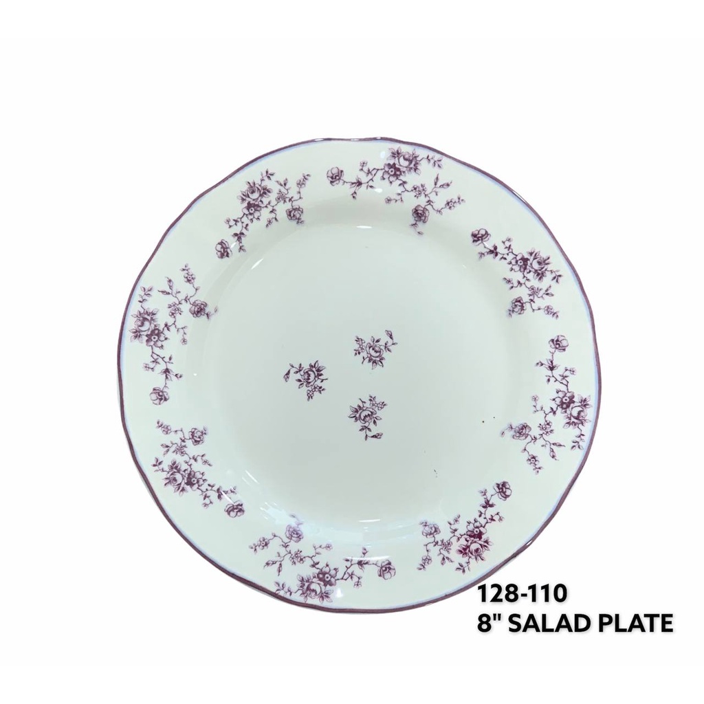 CLAYTAN 8" SALAD PLATE PART A Ceramic Set Pinggan Mangkuk Makan Seramik ...