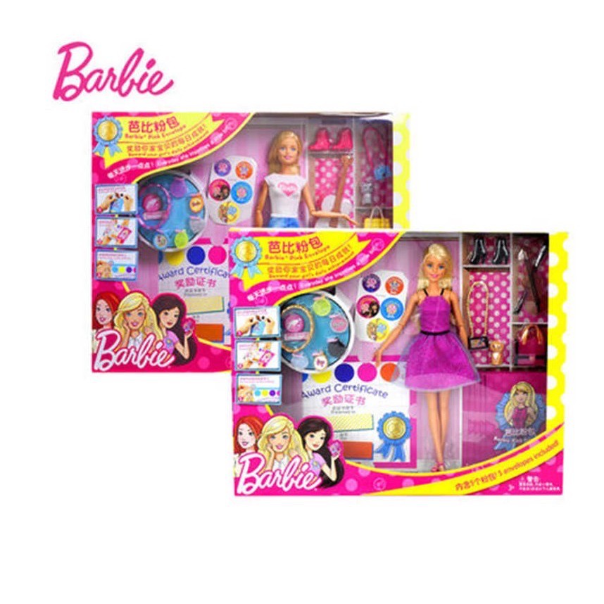FGC36 BARBIE PINK ENVELOPE PLAYSET (ORIGINAL) | Shopee Malaysia