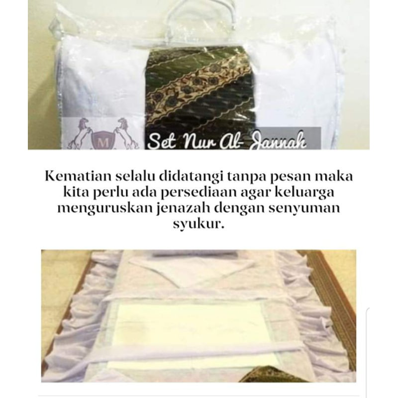 SET JENAZAH - KHAIRAT KEMATIAN | Shopee Malaysia