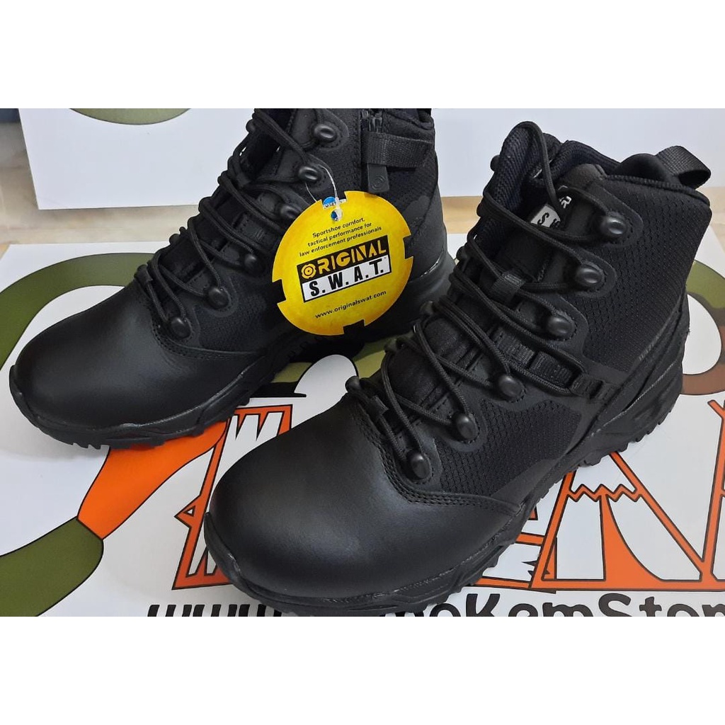 Original SWAT Alpha Fury 6" Side-Zip Waterproof Polishable Top Boot ...