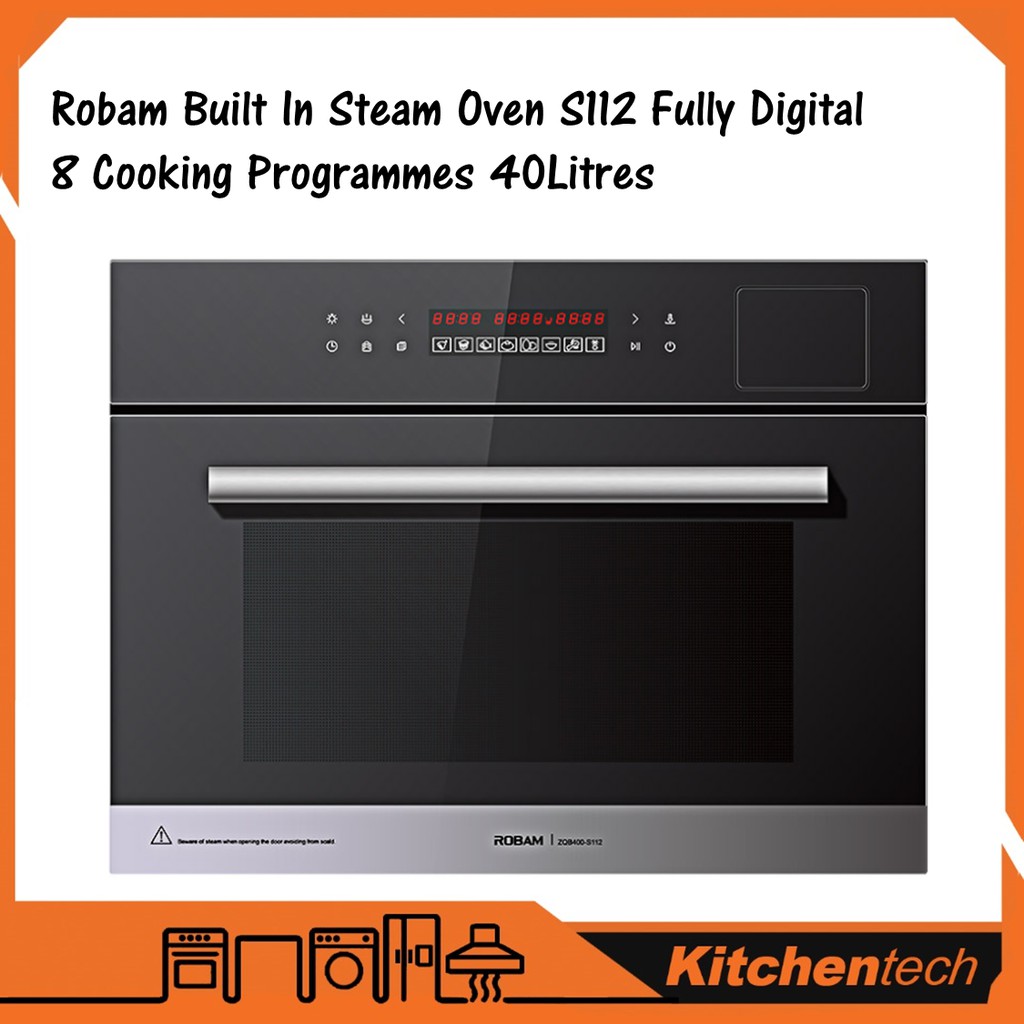 Robam Built In Steam Oven S112 Fully Digital 8 Cooking Programmes ...