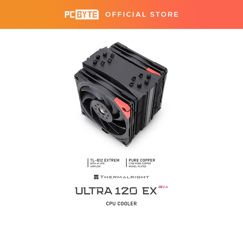 Thermalright Ultra-120 eXtreme Rev.4 Black CPU Cooler | Shopee Malaysia