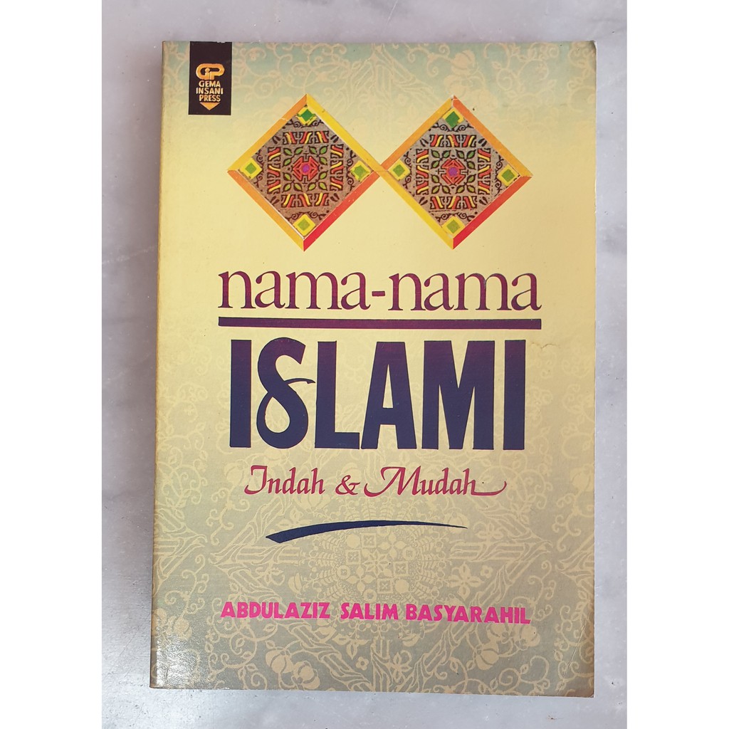 Beautiful & Easy Islamic Names Book (Pre-Orange) | Shopee Malaysia