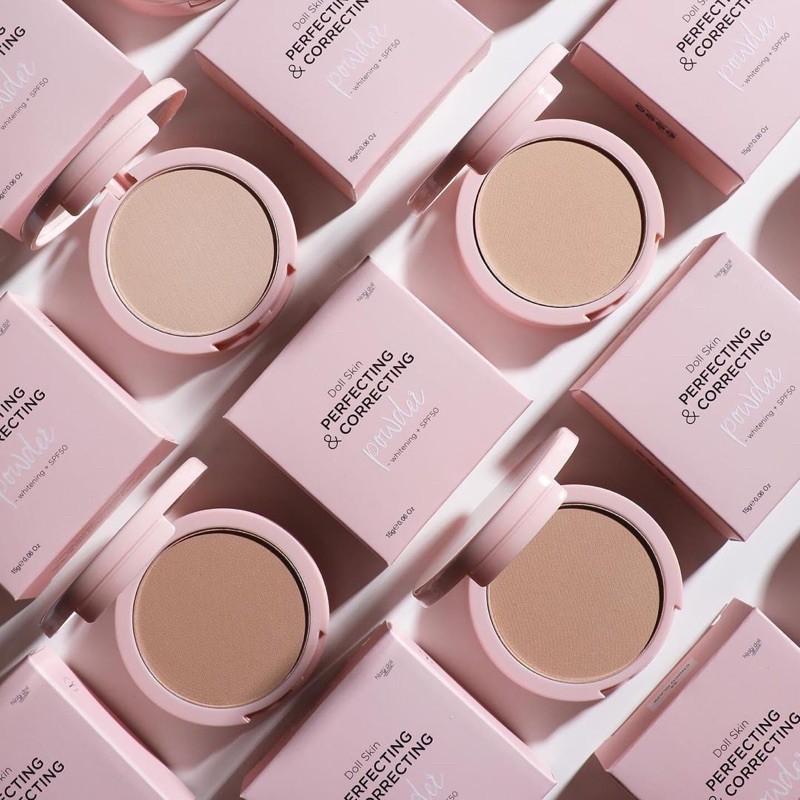 DOLL SKIN PERFECTING & CORRECTING POWDER by SENDAYU TINGGI | Shopee ...