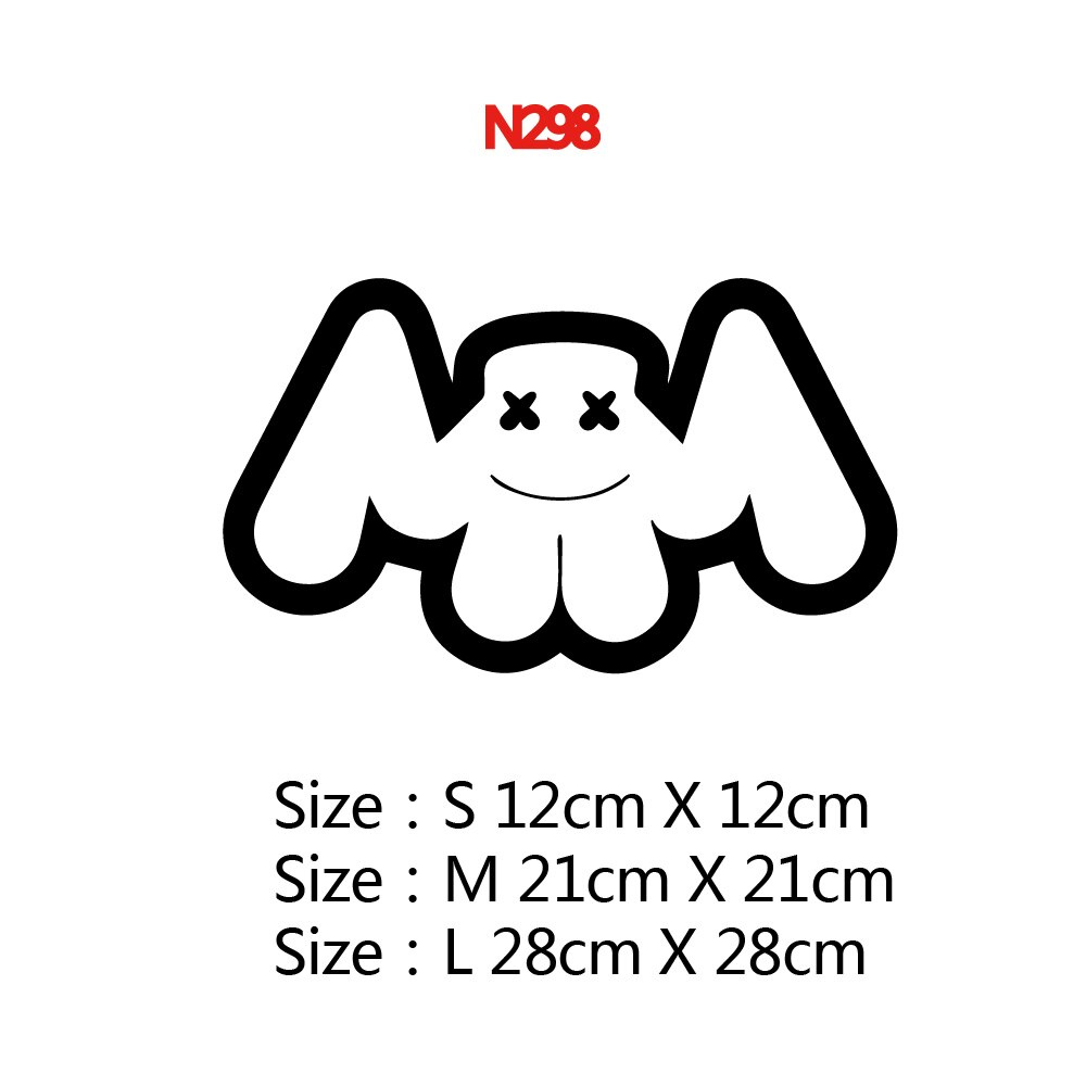 Cartoon Keep it mello Stickers Voiture Car Stickers Auto Vinyl Car ...