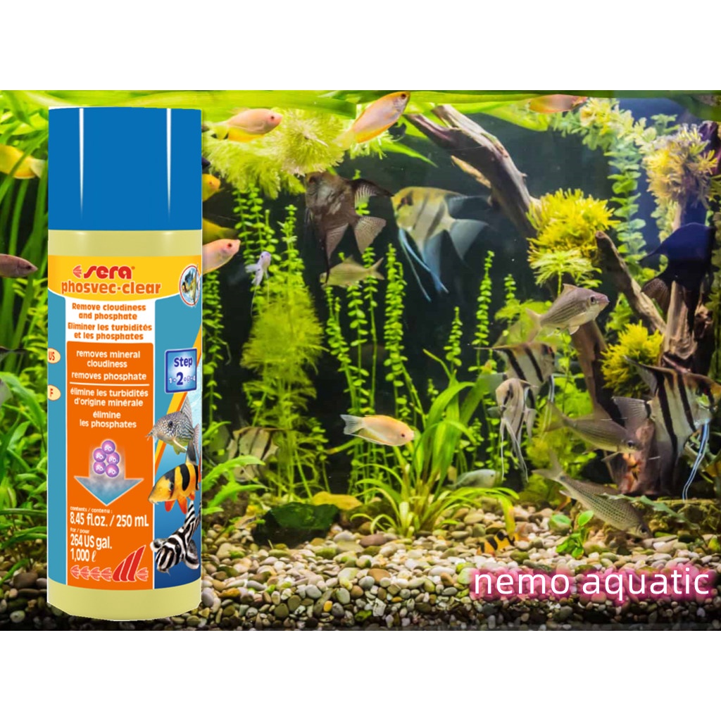 Freshwater - sera phosvec·clear – water care – (250ml & 500ml) | Shopee Malaysia
