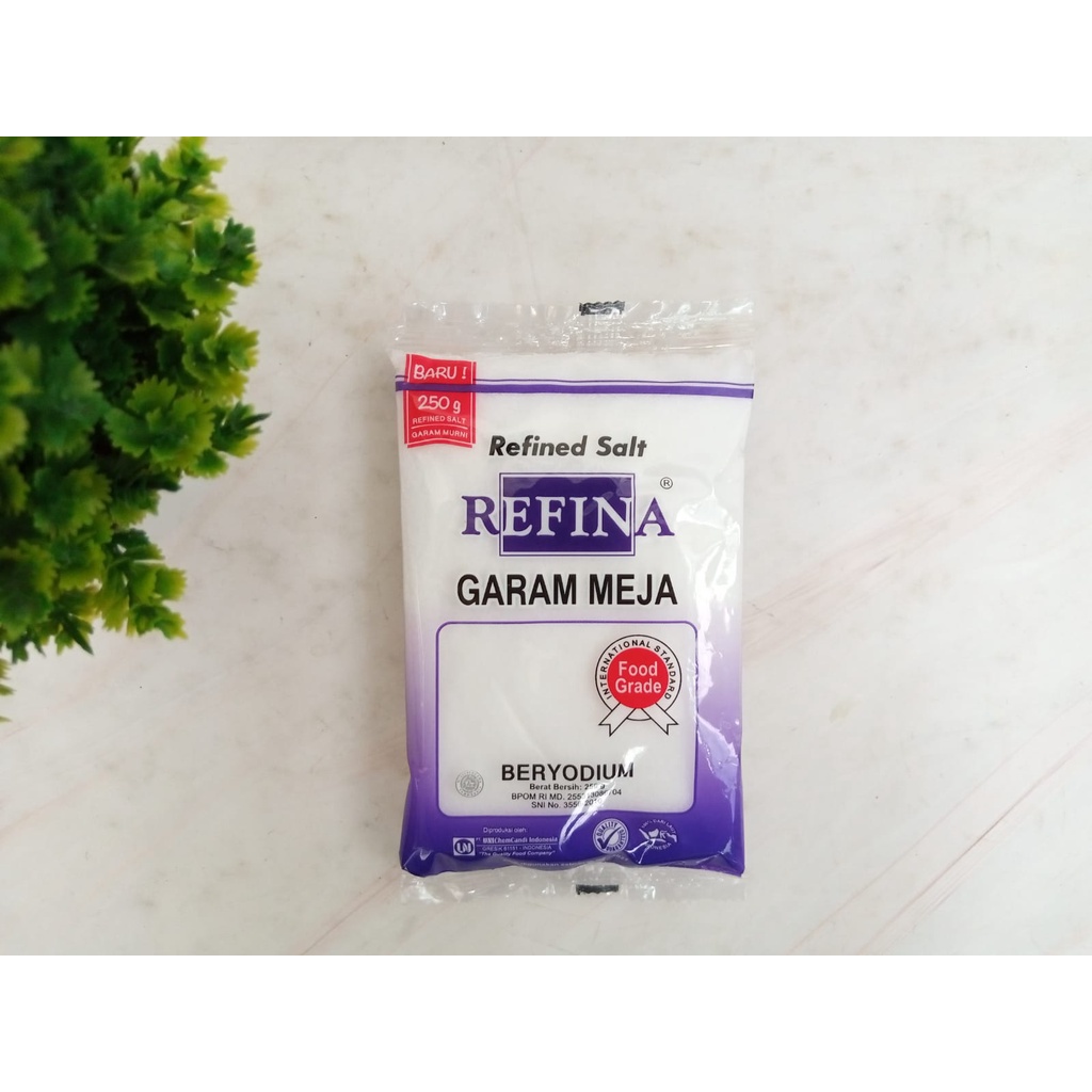 Refina Pure Table Salt 250g/table Salt | Shopee Malaysia