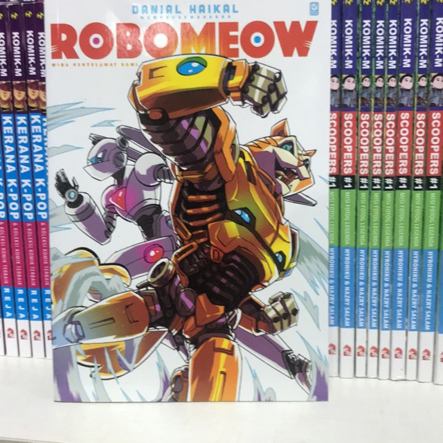 ROBOMEOW Wira Penyelamat Bumi - oleh Danial Haikal - Komik-M [RAK 113 ...