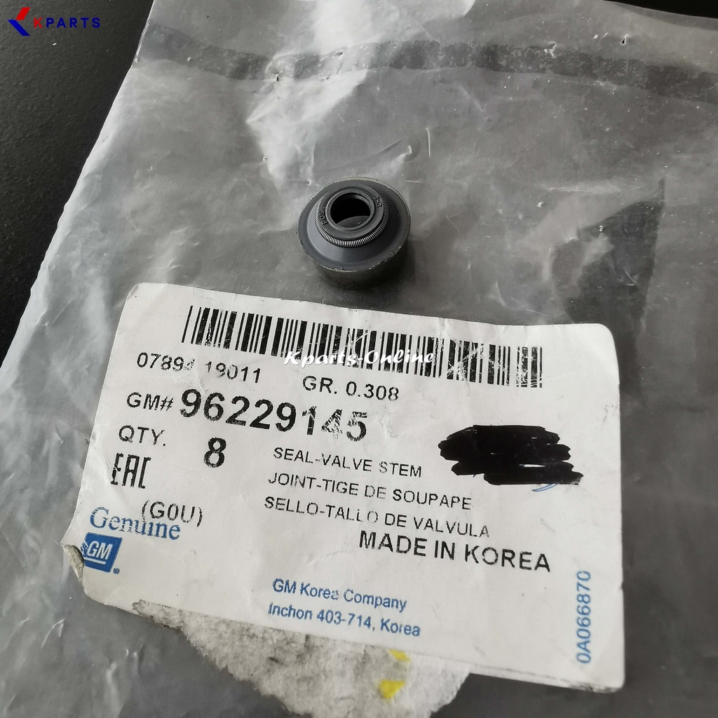 VALVE SEAL SET (GENUINE PART) CHEVROLET AVEO 1.5 > 96229145 | Shopee ...