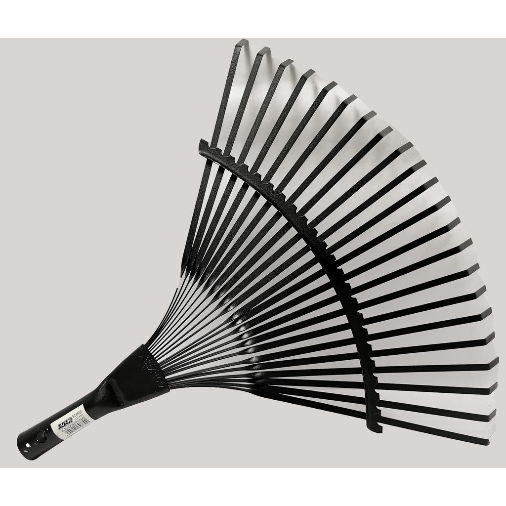RAYACO XL 22-teeth Black Metal Rake 924MB / Lawn Rake Head / Kepala ...