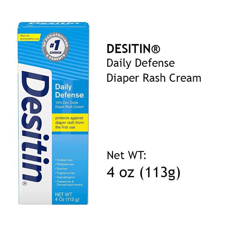 Desitin Maximum Strength Original Diaper Rash Paste Baby Cream/ Daily ...